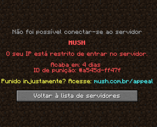 ME DA DESBAN PORFAVOR EU AMO JOGAR NO MUSH | Fórum Mush