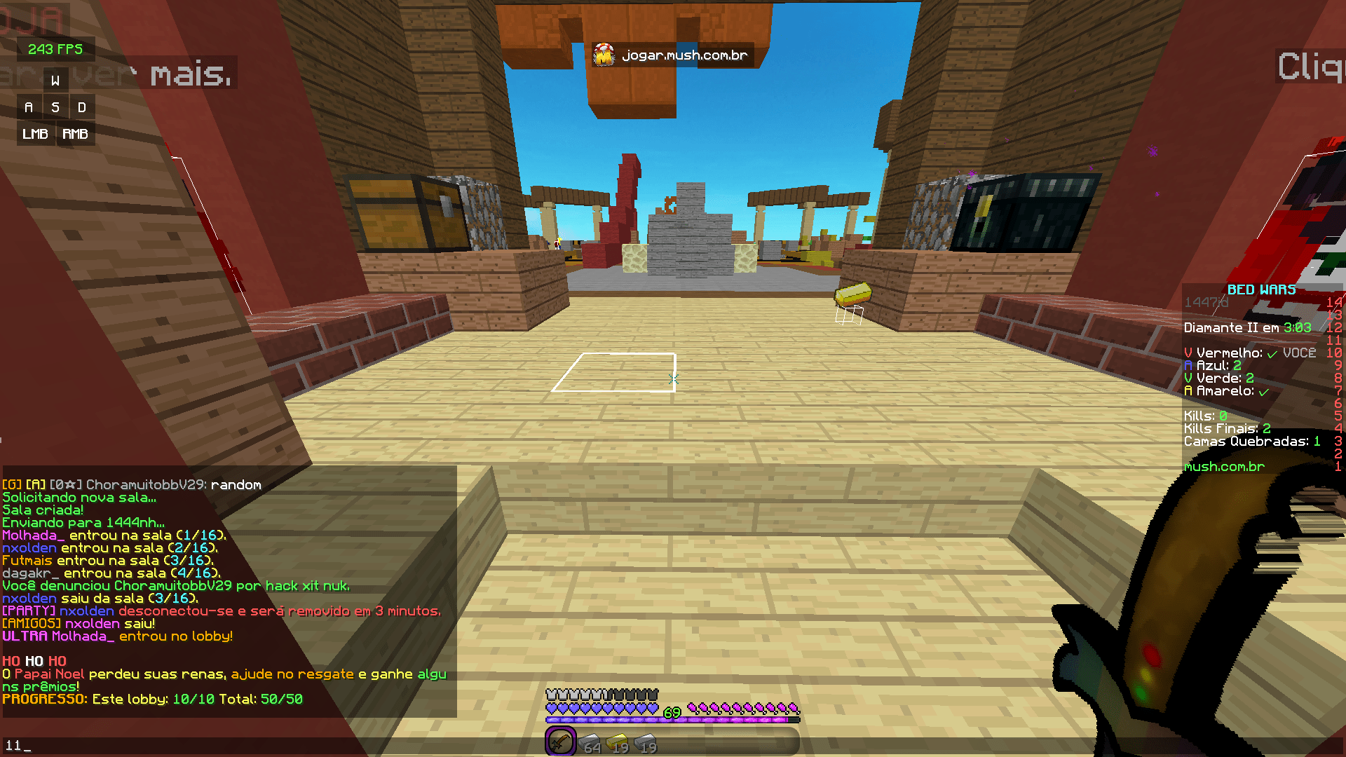 Xiter fica dando playagain e enchendo o saco, banimento pro IP | Fórum Mush