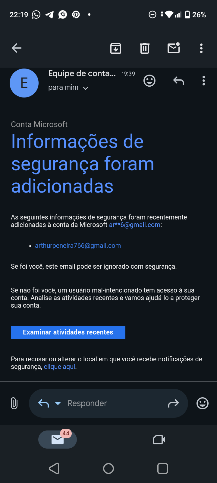 Fui hackeado e a pessoa que hackeou usou hack e fui banido | Fórum Mush