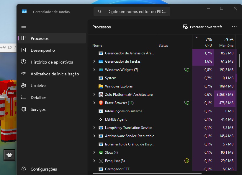 BANIMENTO 1.21.3 | Fórum Mush