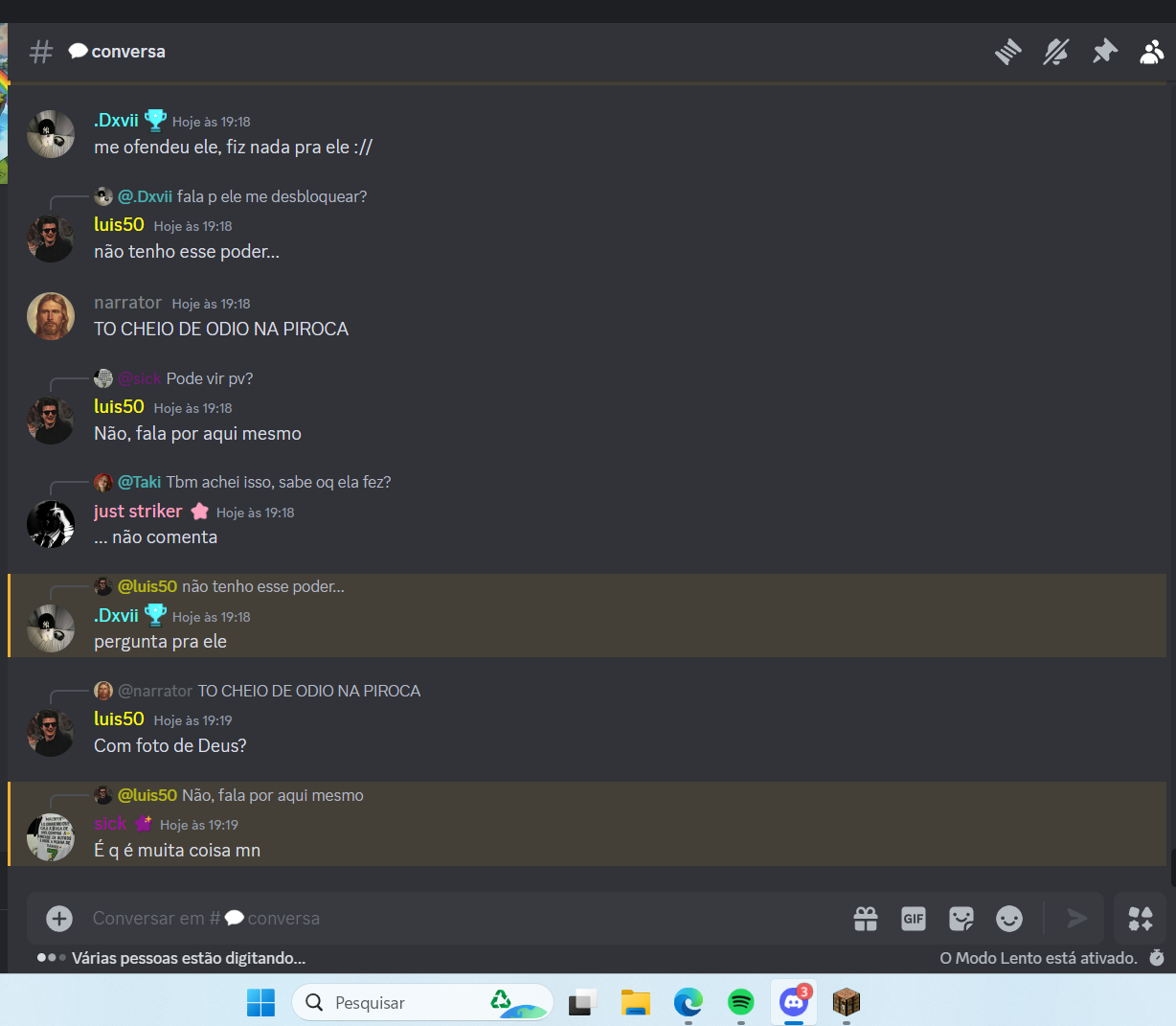 Denúncia #65 | Fórum Mush