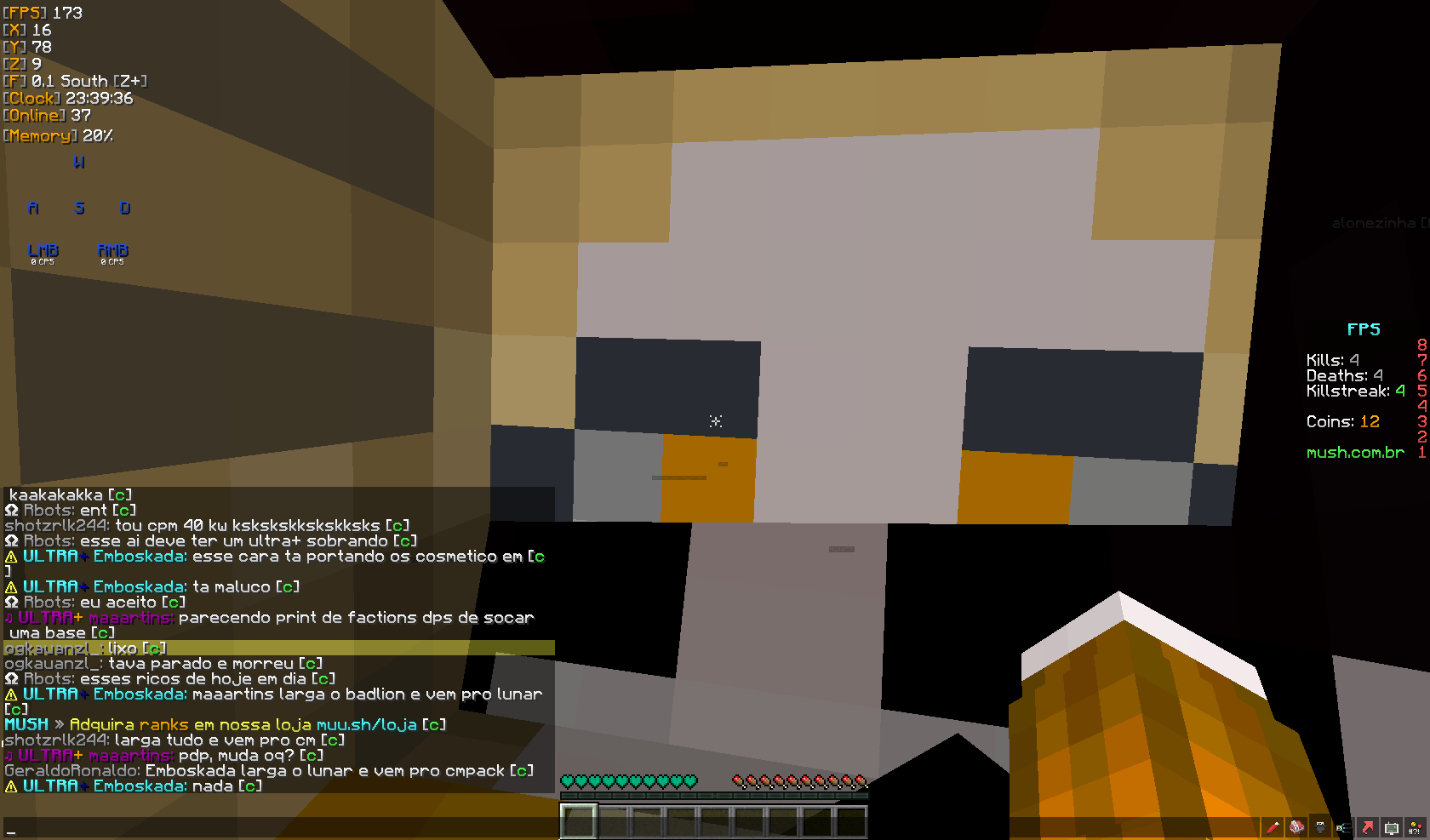 Report #1181 Ofensa | Fórum Mush