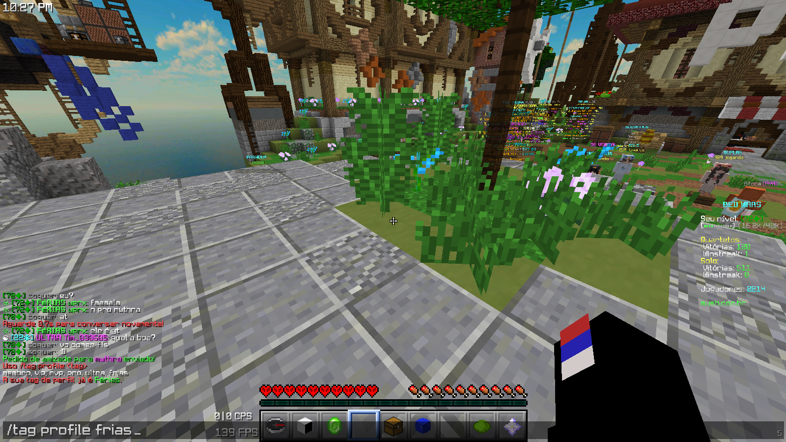 Bug /tag Profile | Fórum Mush