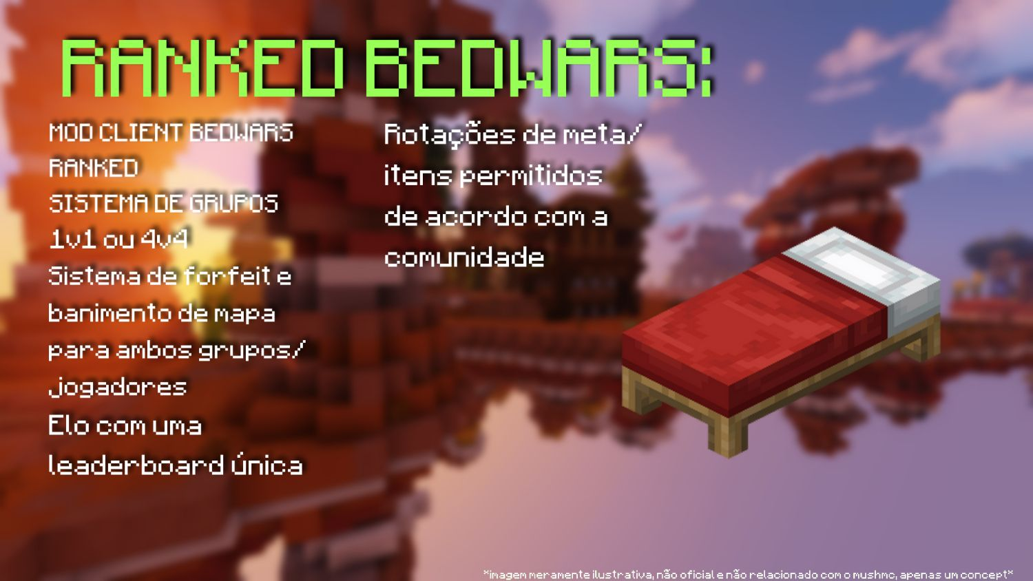 Ranked BedWars. | Fórum Mush